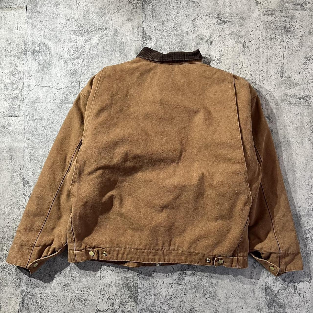 Vintage Carhartt Style Detroit Jacket. 90s... - Depop
