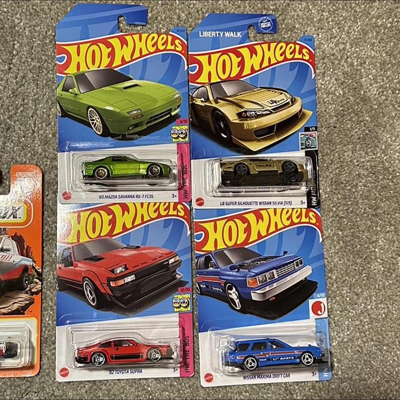Hot Wheels matchbox JDM 7pc car lot Includes: Subaru... - Depop