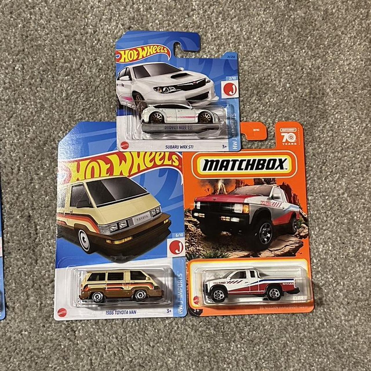 Hot Wheels matchbox JDM 7pc car lot Includes: Subaru... - Depop