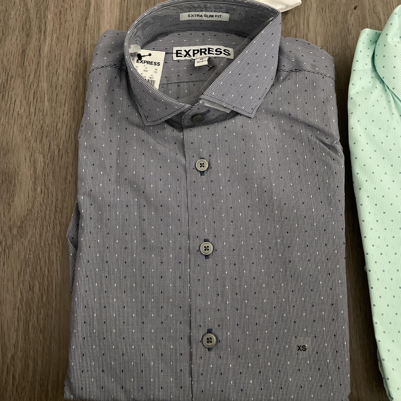 Express Extra Slim Fit Dress Shirt. Brand New with... - Depop