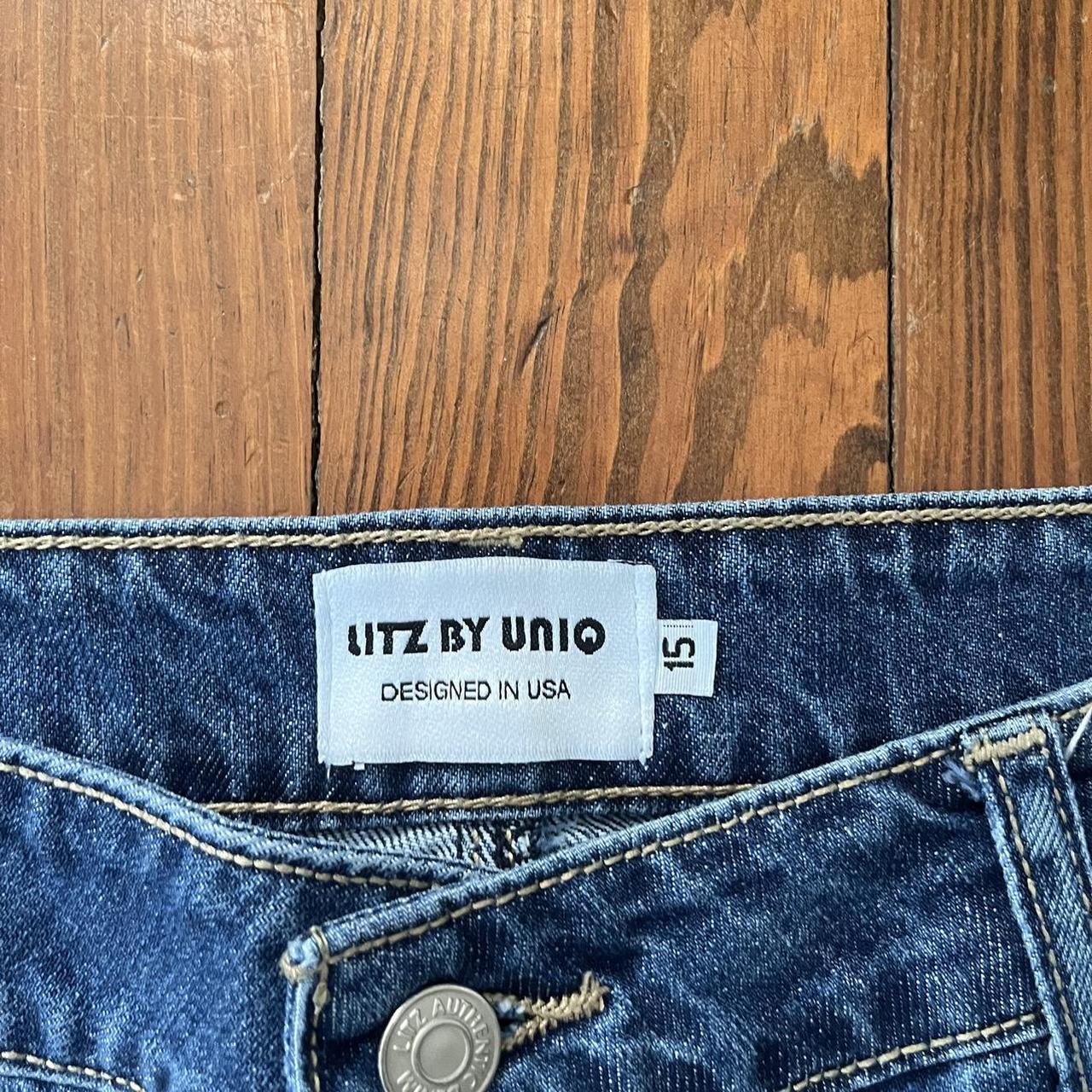 Crazy baggy wide leg Uniqlo Jeans. Awesome rips and... - Depop