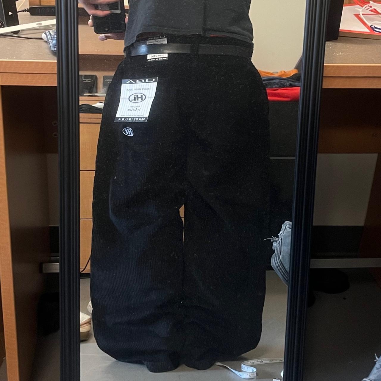 deadstock 90s interstate jeans dupe cutline corduroy... - Depop