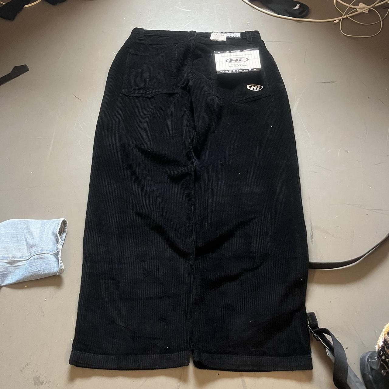 deadstock 90s interstate jeans dupe cutline corduroy... - Depop