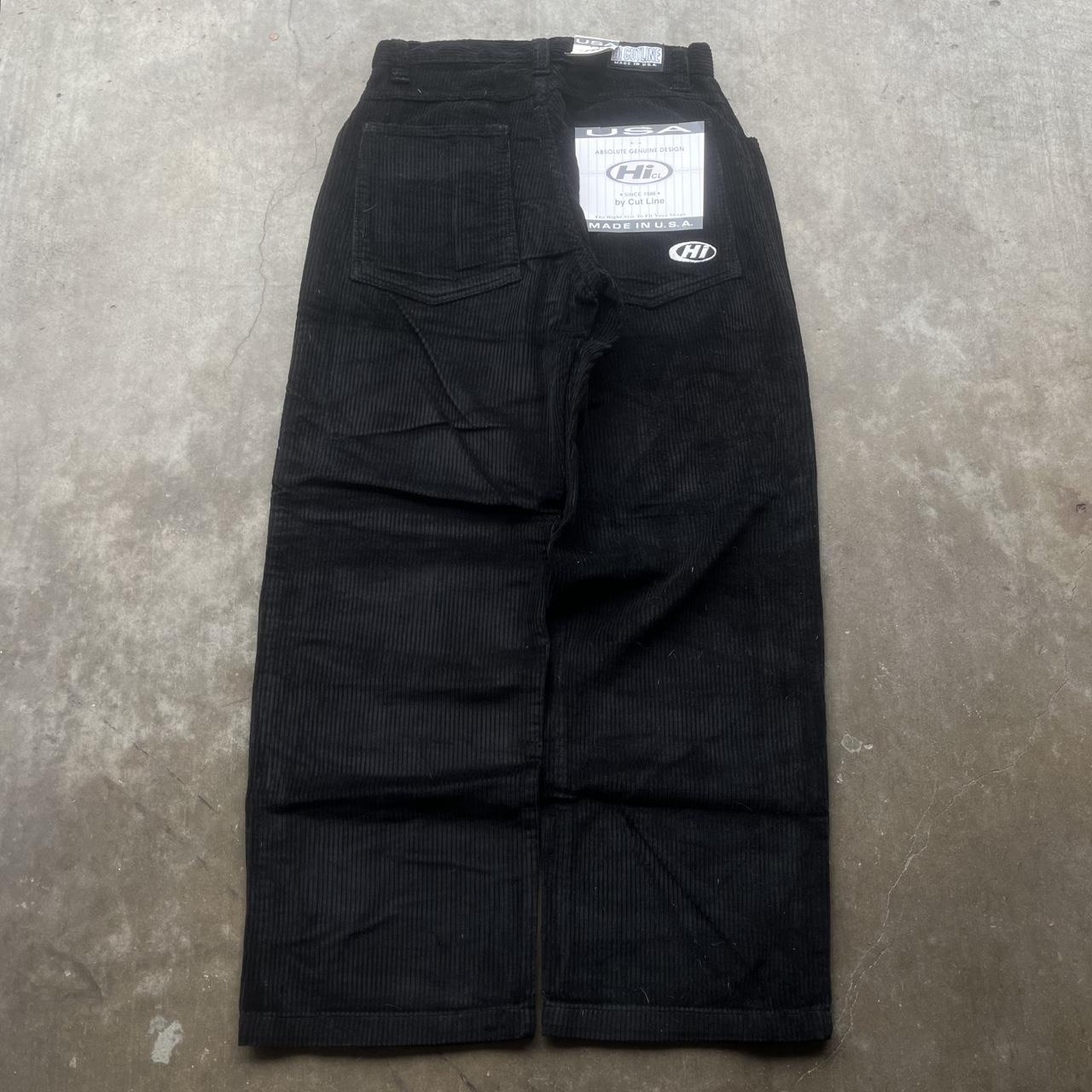 deadstock 90s interstate jeans dupe cutline corduroy... | Depop