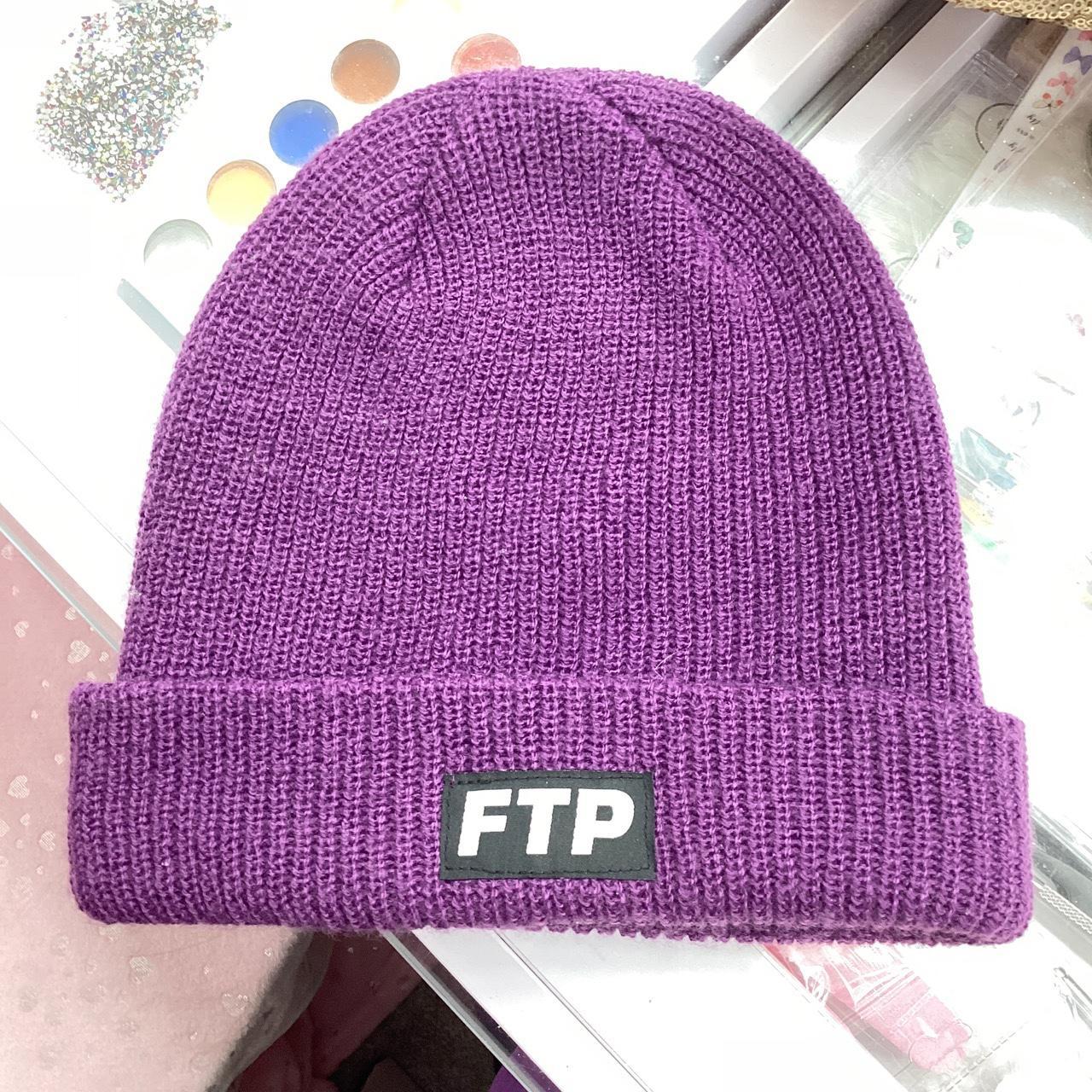 2018 Purple FTP beanie. Super nice condition and... - Depop