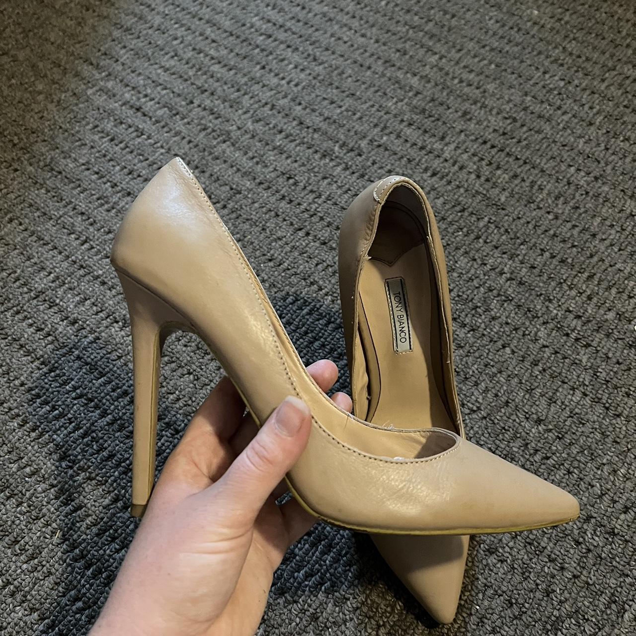 Tony Bianco ANJA nude heels These have only been... - Depop