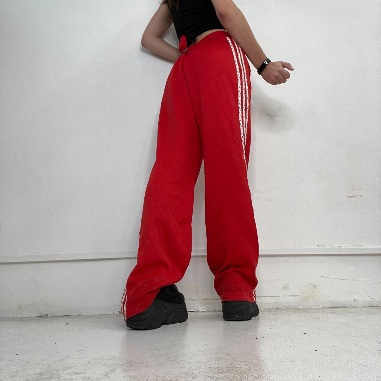 SPORTY DROP Super cute pair of red adidas... - Depop