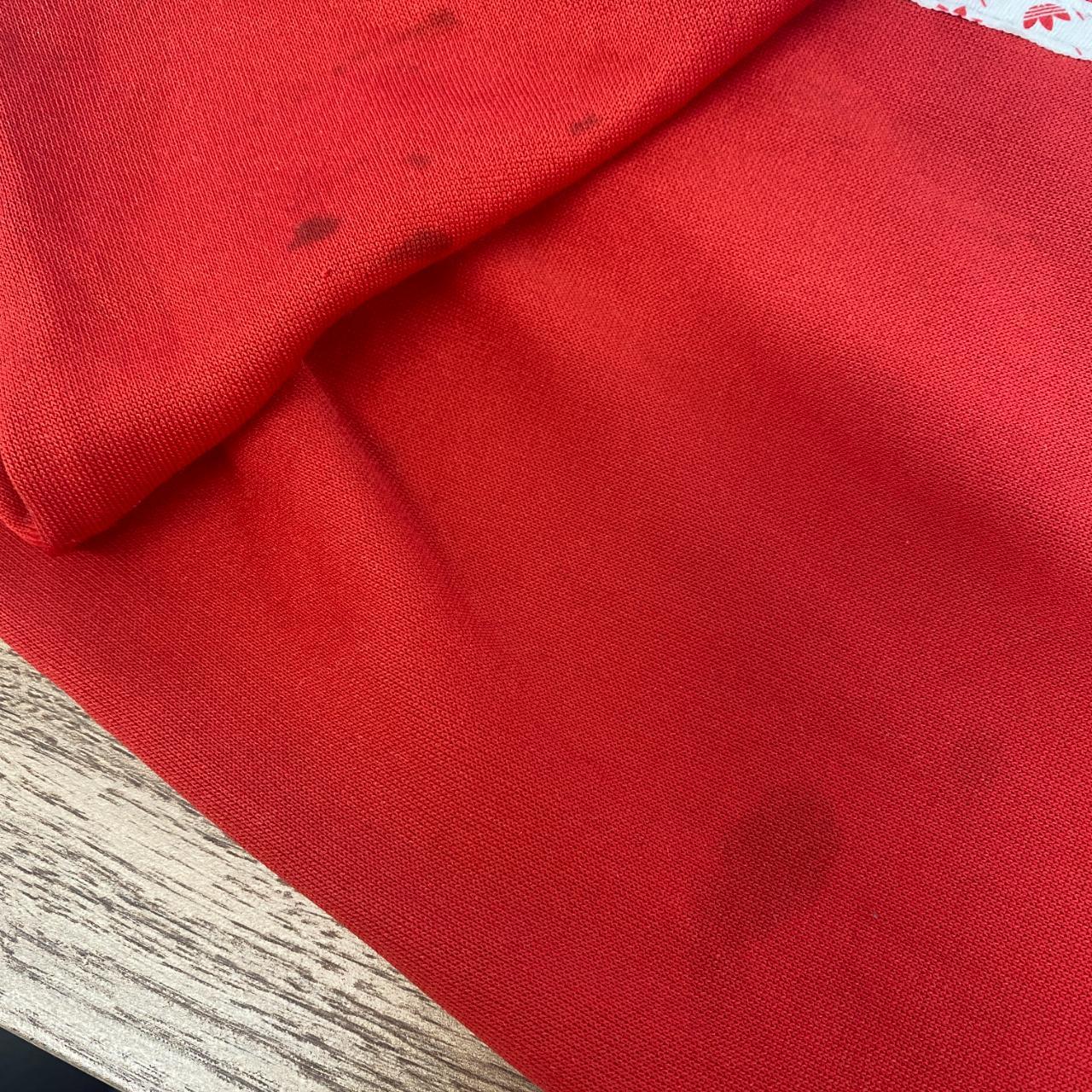 SPORTY DROP Super cute pair of red adidas... - Depop