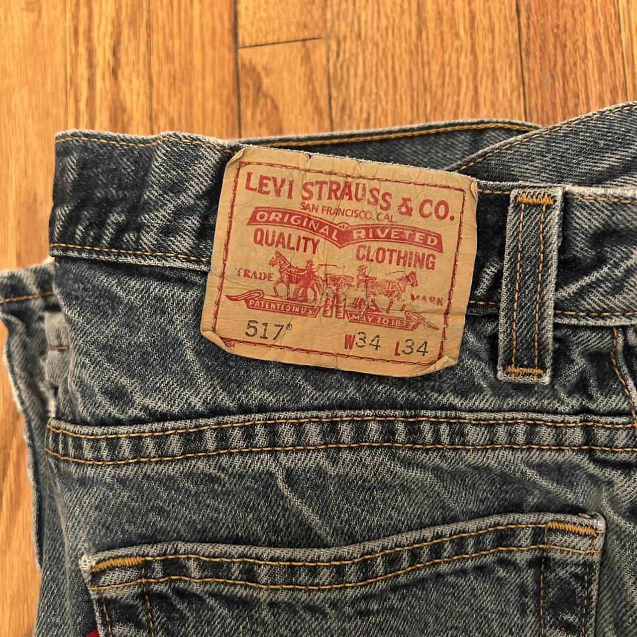 Levi 517 Jeans • Size 34x34 • $22 - Depop