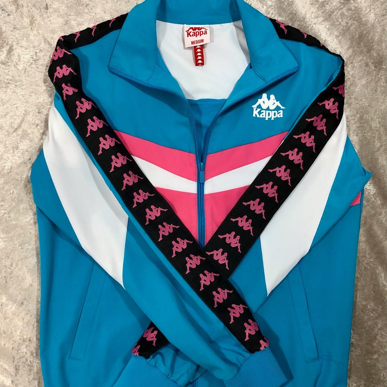 Kappa Women's Blue Jacket | Depop