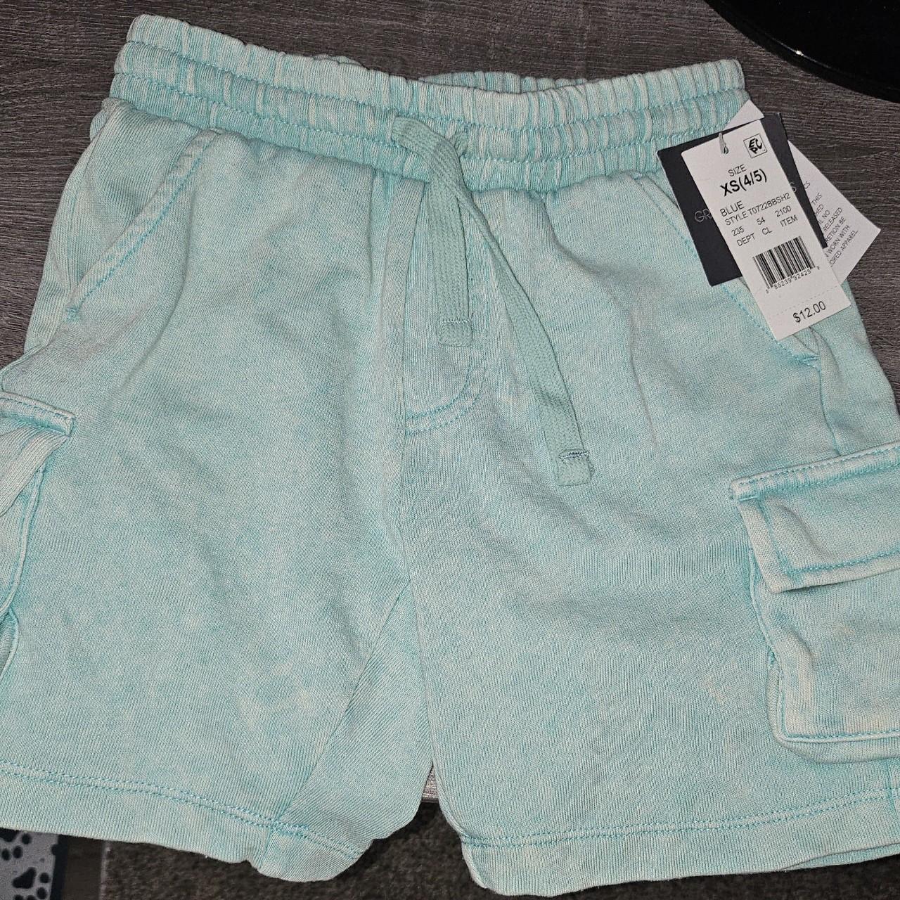Grayson threads kids cargo blue shorts size XS 4/5 - Depop