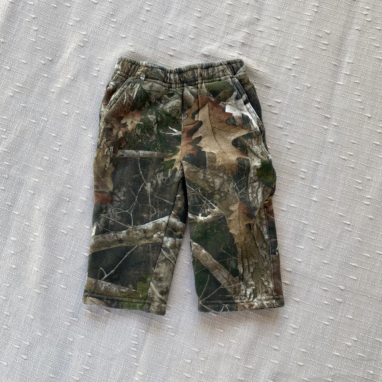 Child camo sweatpants (so cute) bass pro shop - no... - Depop