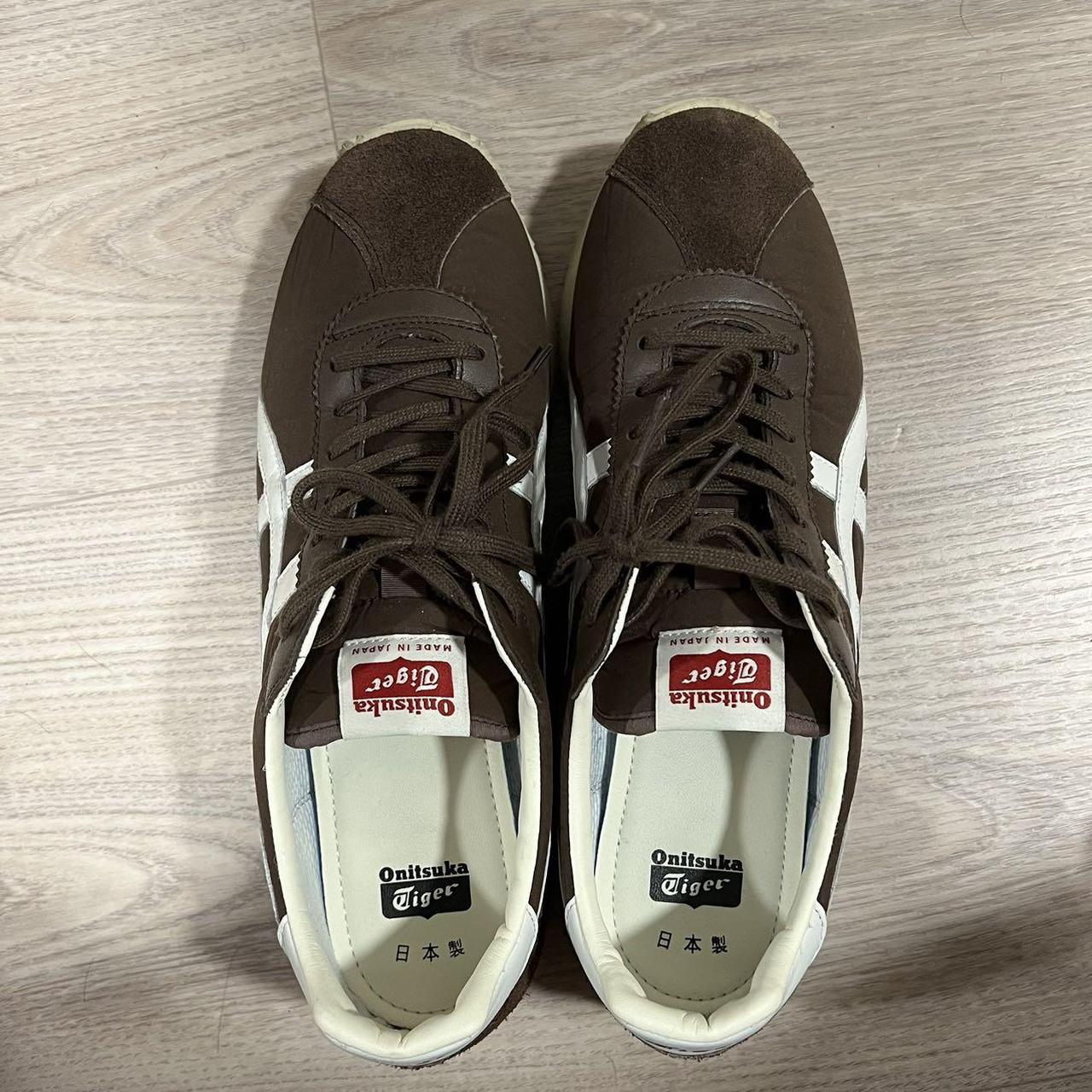 Onitsuka Tiger trainer Color Brown Size EU... - Depop