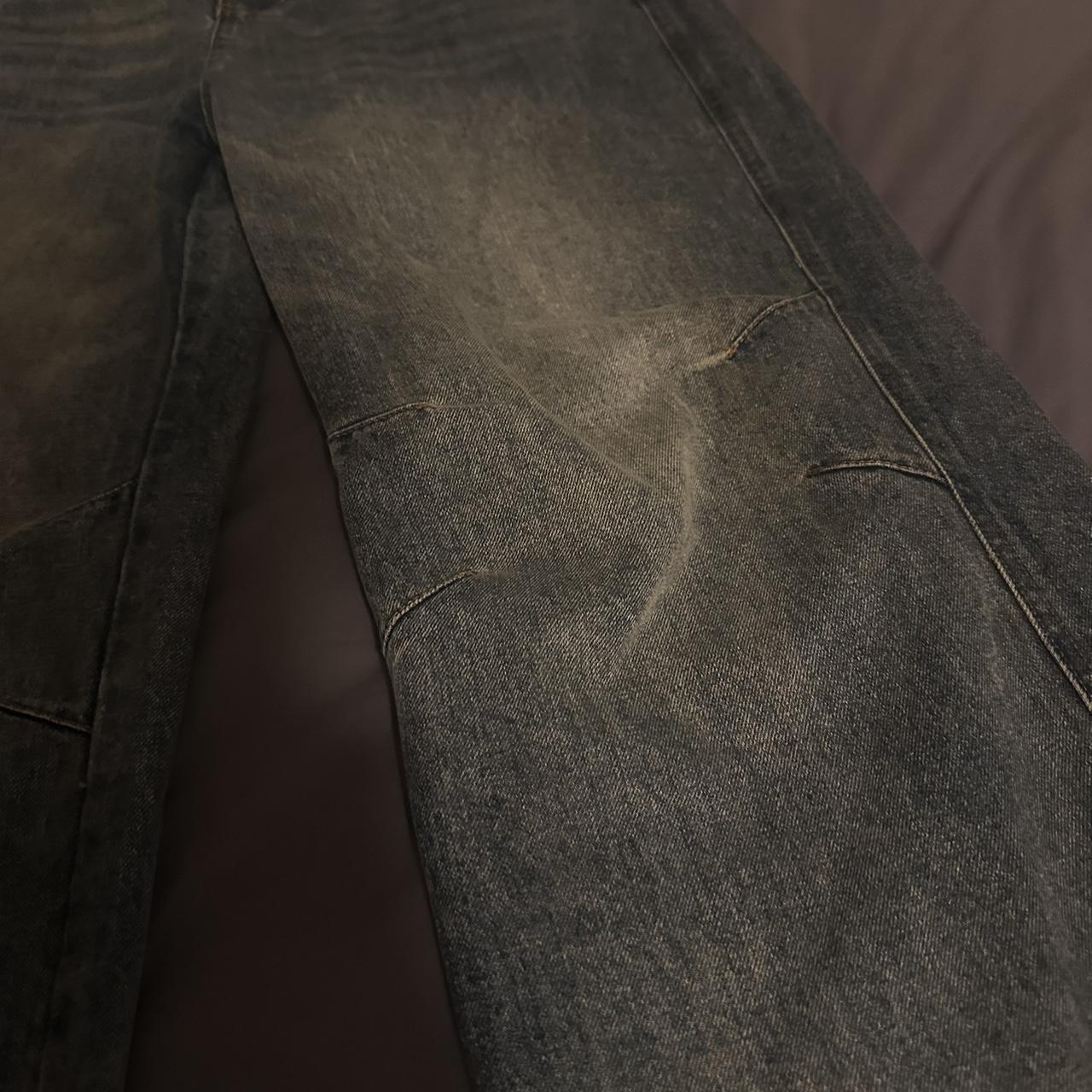 ditch jeans baggy jeans beautiful wash color very... - Depop