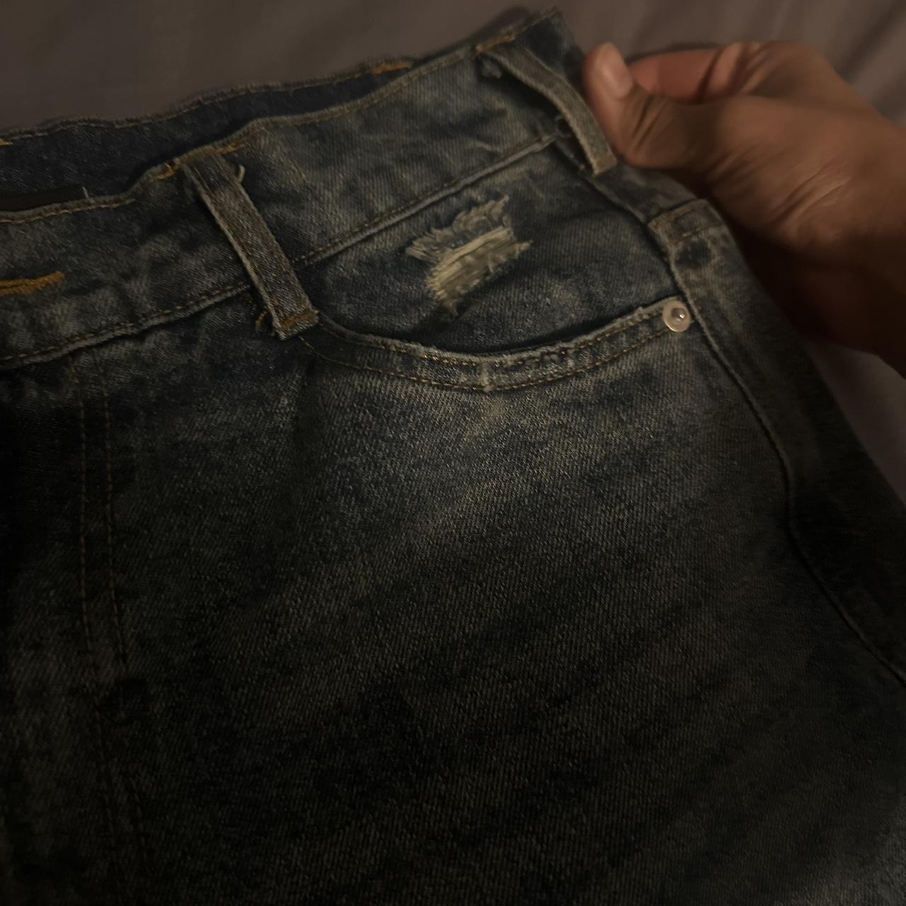 ditch jeans baggy jeans beautiful wash color very... - Depop