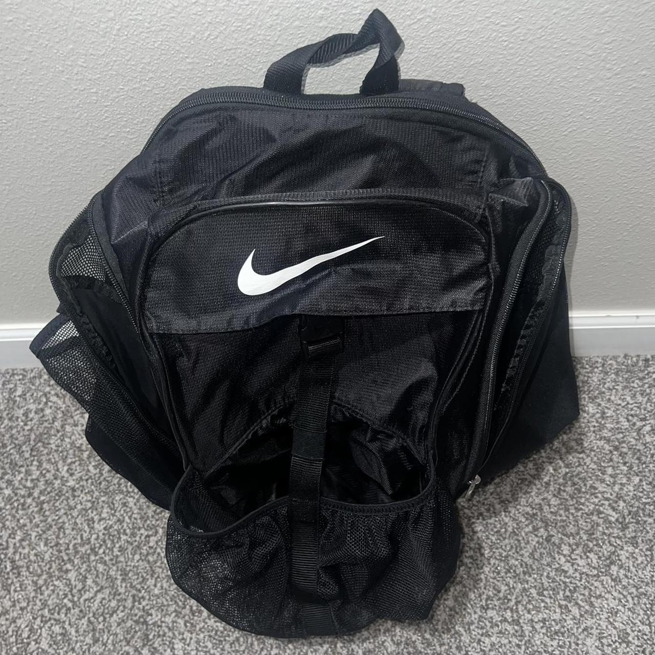Vintage Nike Soccer Backpack -used but in very... - Depop
