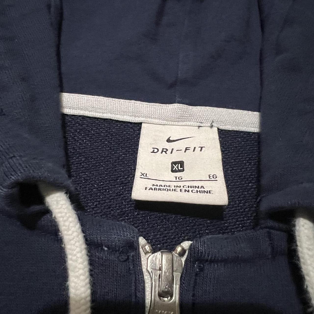 Mens Dark Blue Nike Zip Up Jacket -men’s size XL,... - Depop