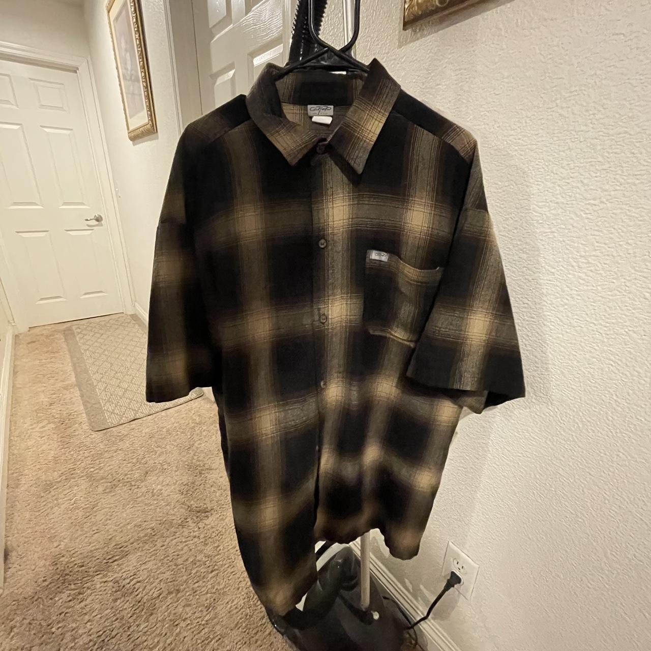Caltop Flannel- 3XL NO REFUNDS - Depop