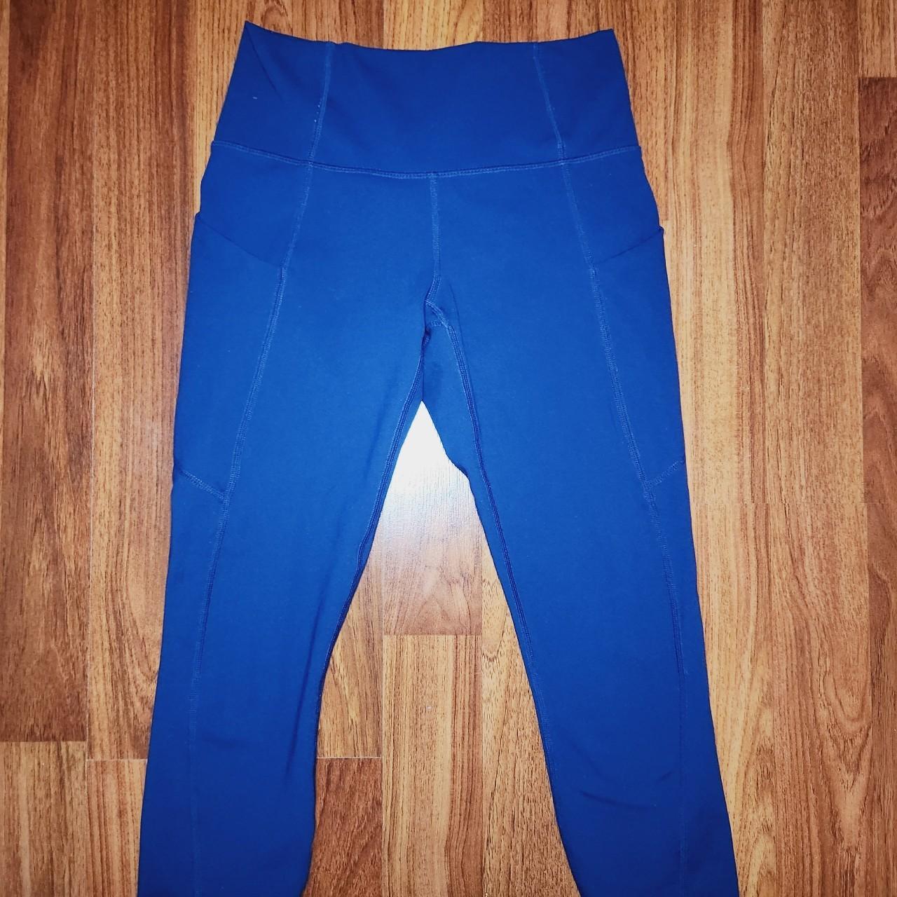 FABLETICS Blue Athletic Leggings Size 00 Great... - Depop