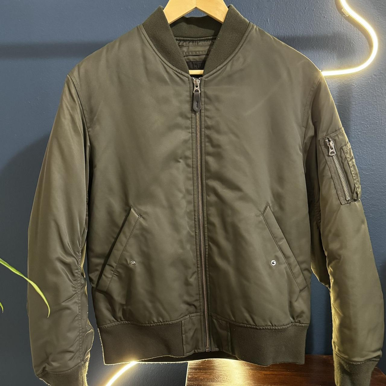 Bomber Jacket for men in a size xs but fits like a... - Depop