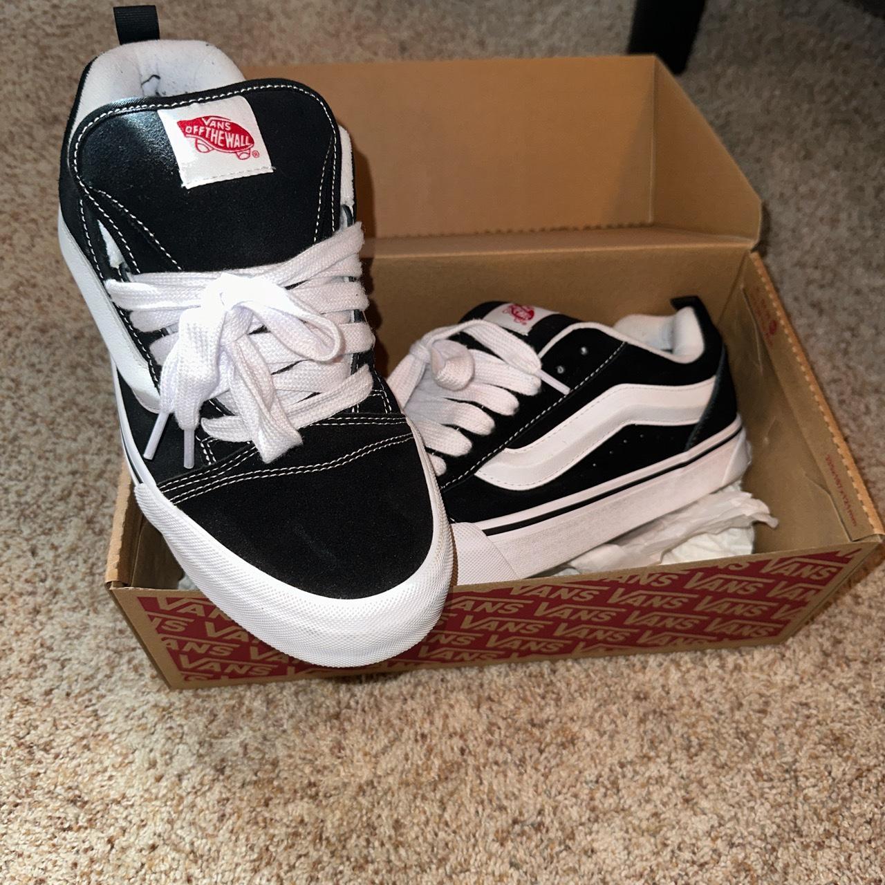 Knu school vans Worn a few times fluff inside shoe... - Depop