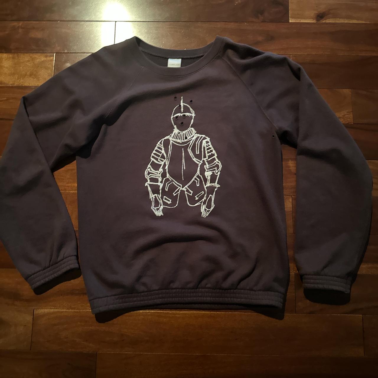 number nine SS01 knight crew neck offer - Depop