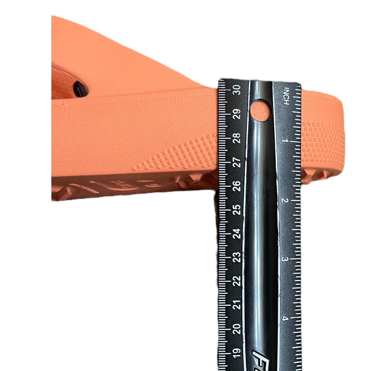 Crocs Women's Orange Sandals | Depop