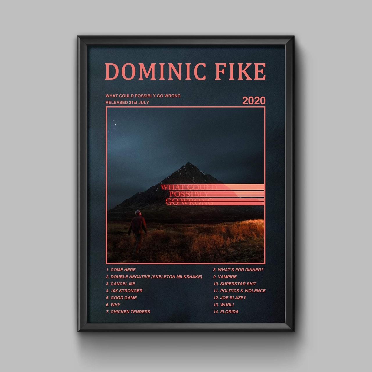 A3 PRINT // Dominic Fike - What Could Possibly Go... - Depop