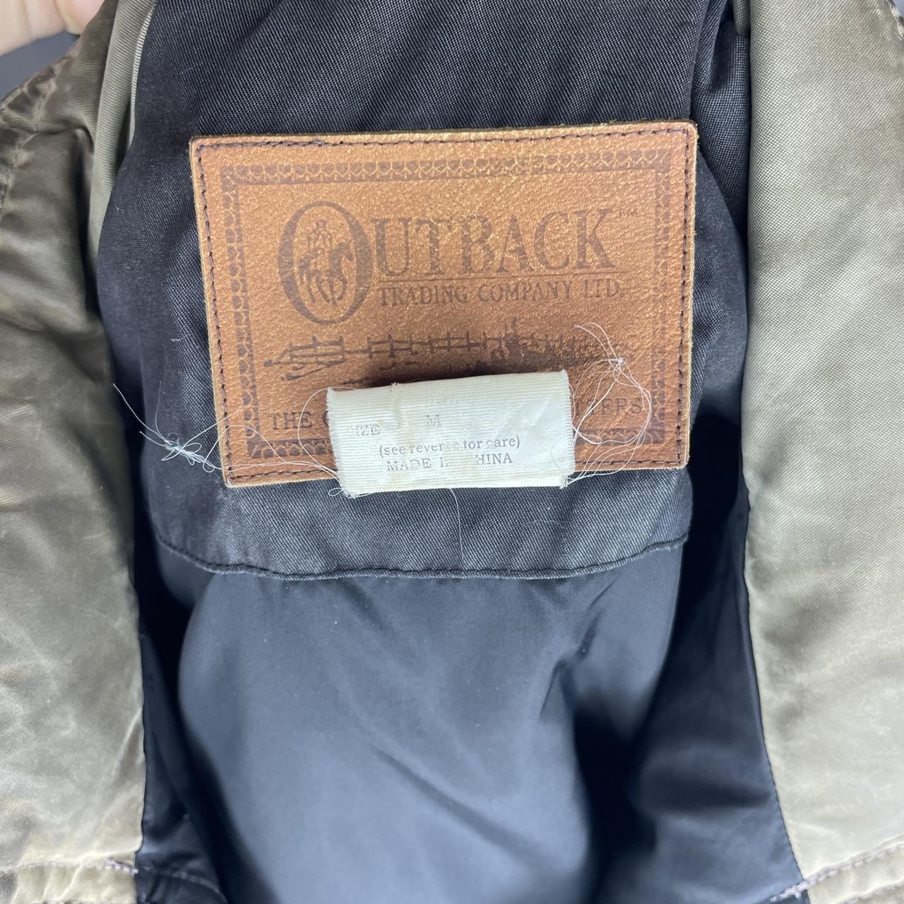 Outback puffer vest Cool patch on front Zipper... - Depop