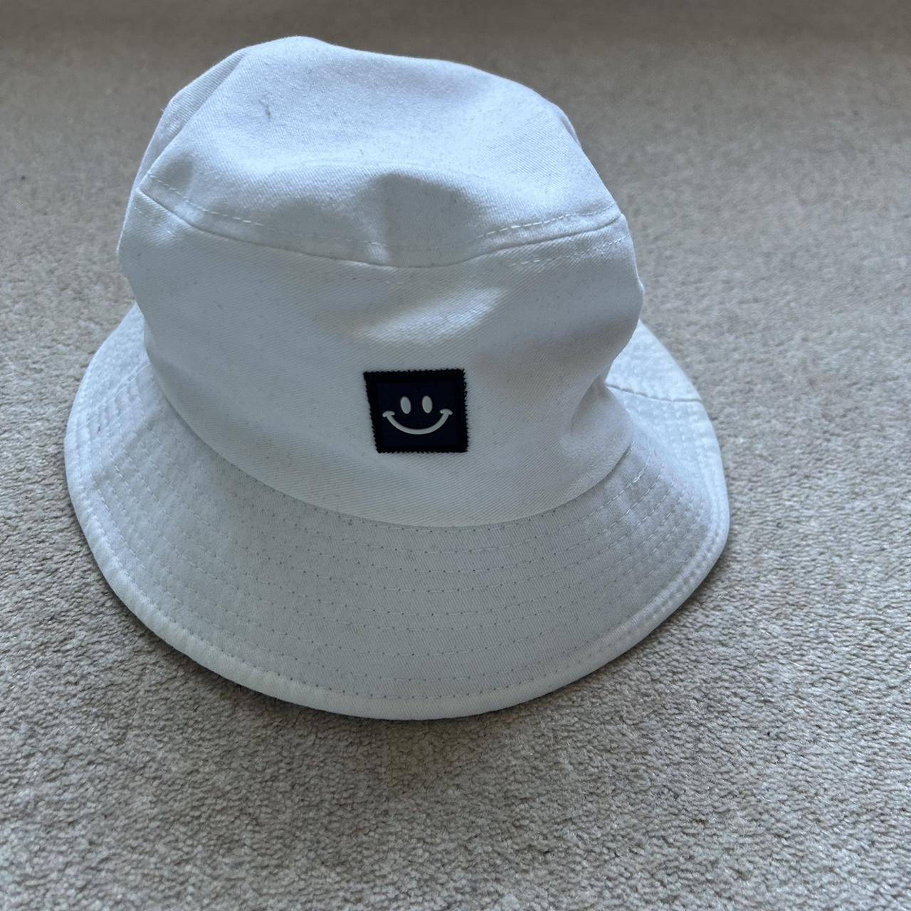 Unbranded smiley face bucket hat. Great for summer... - Depop