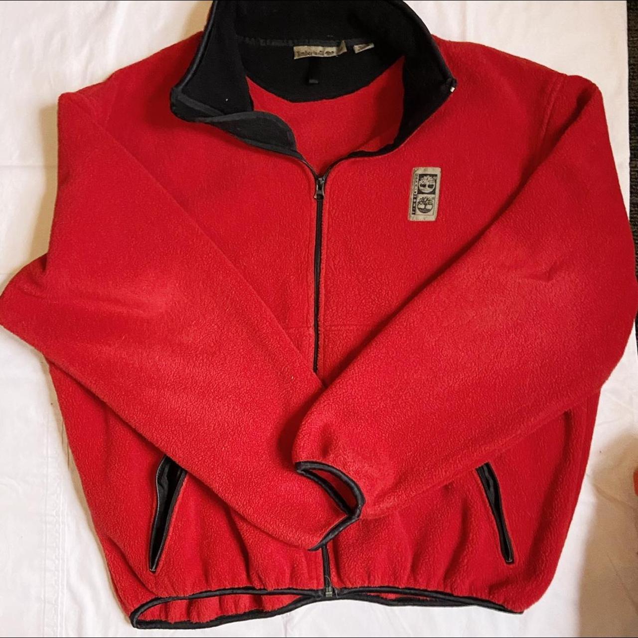 Timberland Women's Red Jacket | Depop