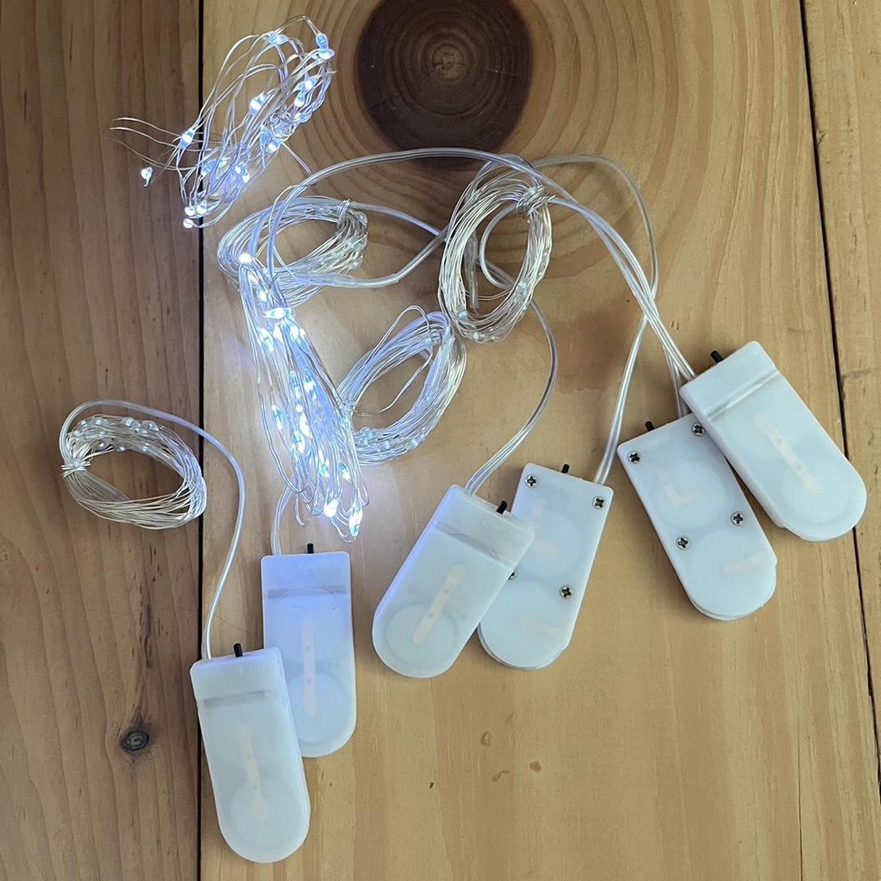 Battery operated led string lights No plug in dorm... - Depop