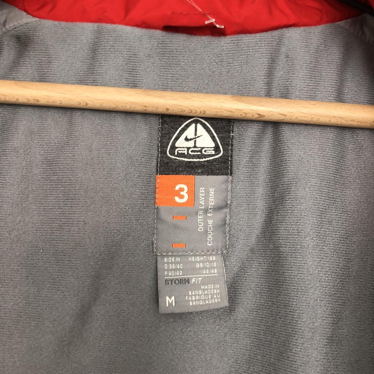 RED AND WHITE NIKE ACG SKI JACKET. - Super warm... - Depop