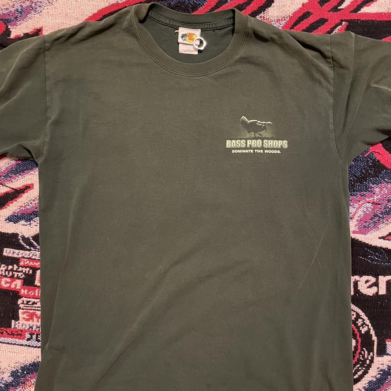 Vintage bass pro shops tee Paper tag Cool front and... - Depop