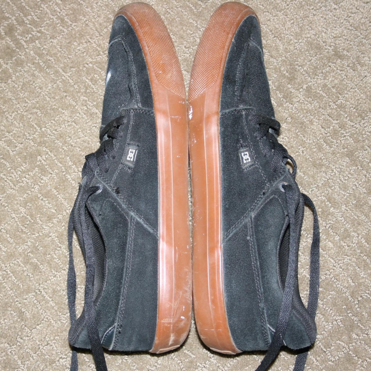 Slim Vans Style Black and grey chunky DC Shoes X... - Depop