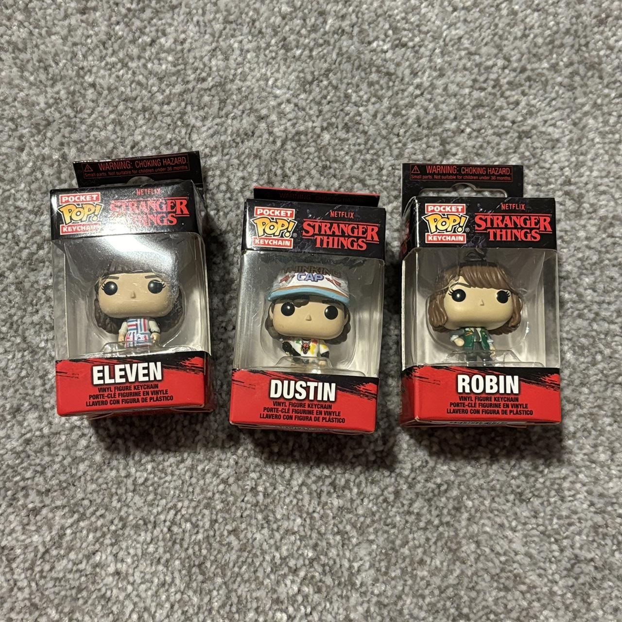 funko pop stranger things keychains - season 4... - Depop