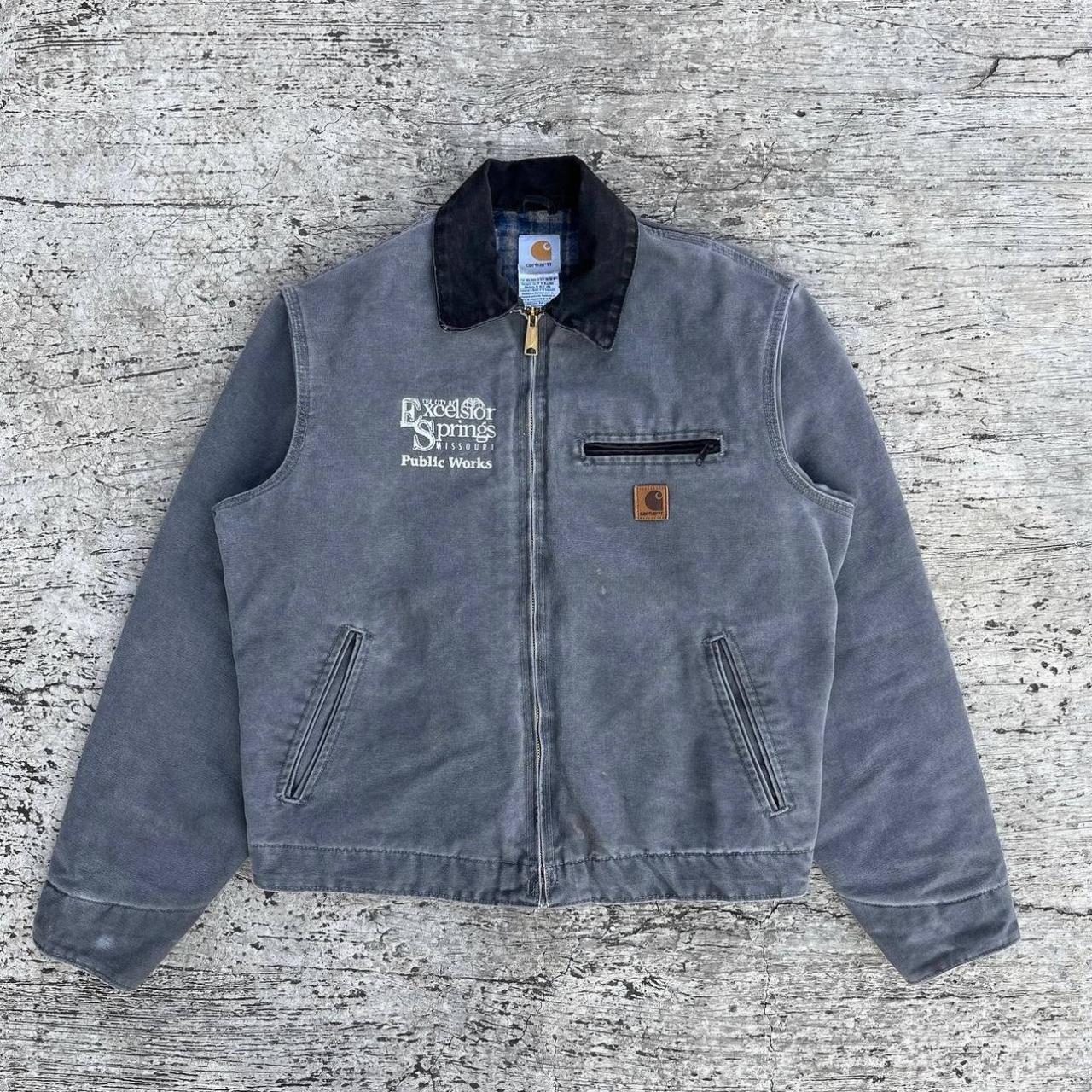 Carhartt Detroit J97 jacket J97 Metal - Medium Chest... - Depop