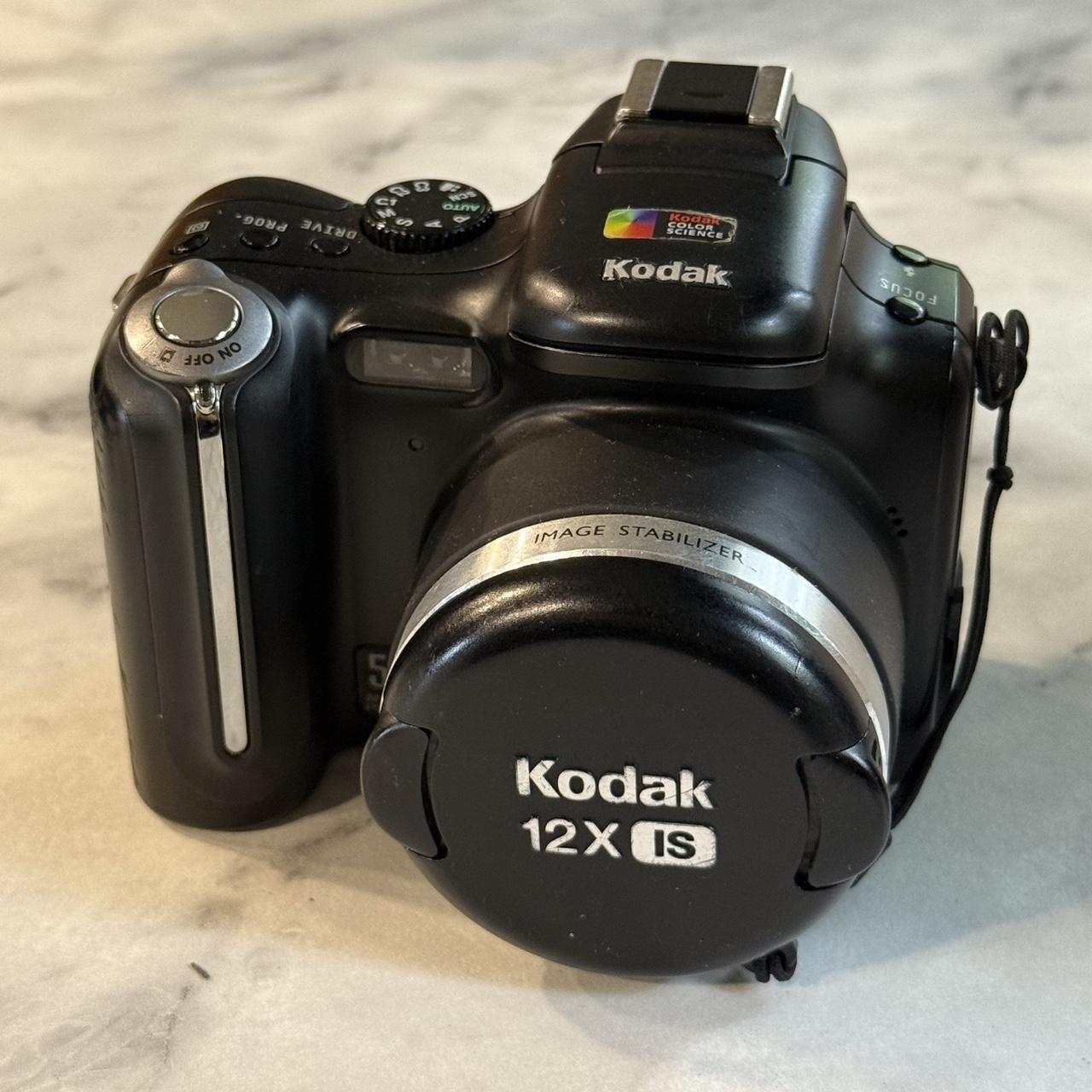 kodak p850 black digital camera with 12x zoom, image... | Depop