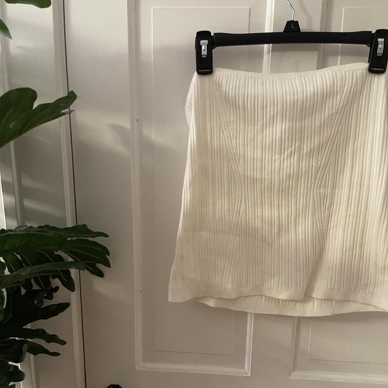 Wild Fable white ribbed tube top #tube top | Depop