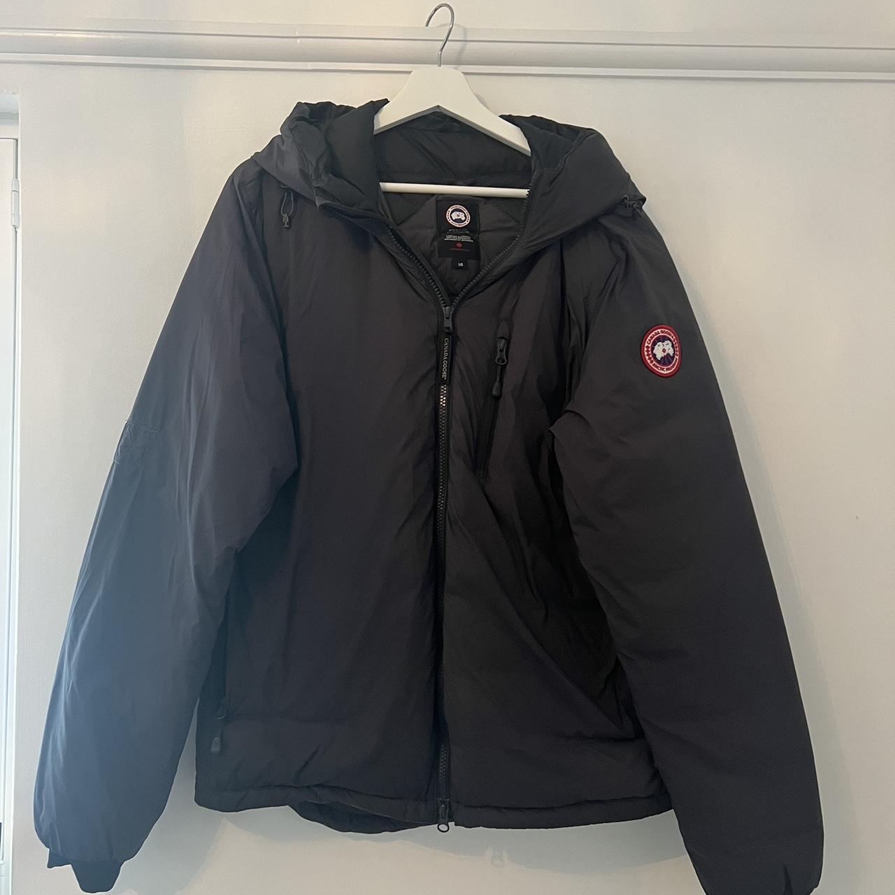 Canada Goose Jacket dark grey colour! Only two years... - Depop