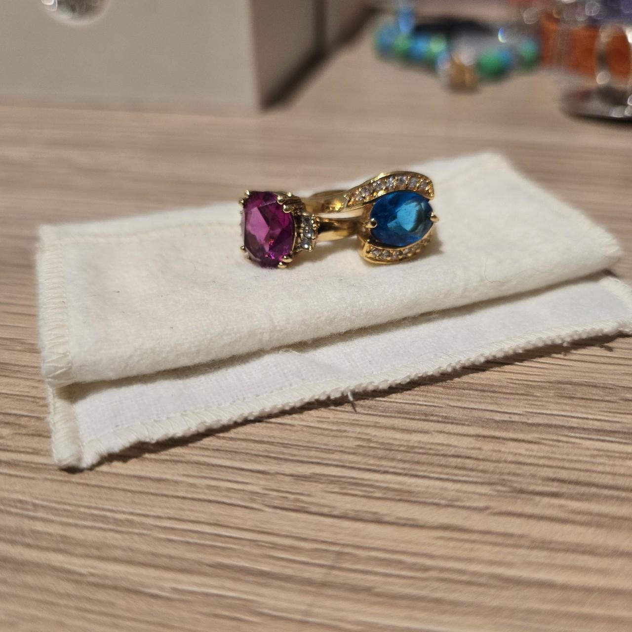 Gold ring bundle - 18kg both filled and plated. | Depop