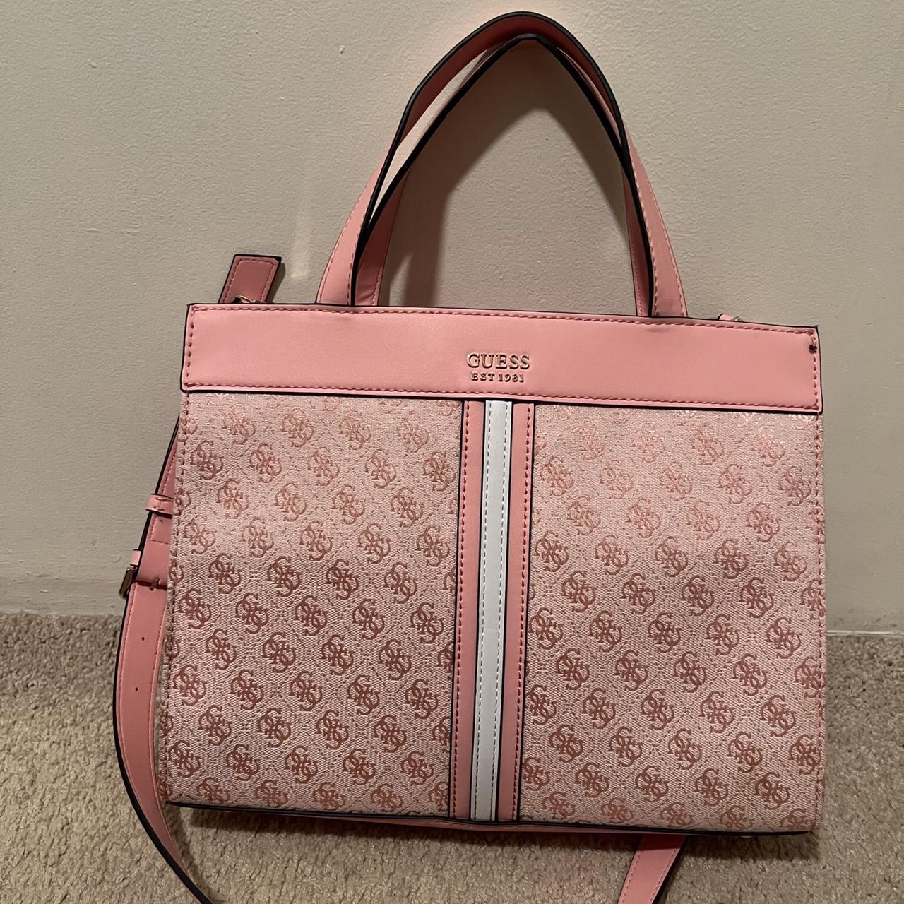 Pink Guess Bag - Depop