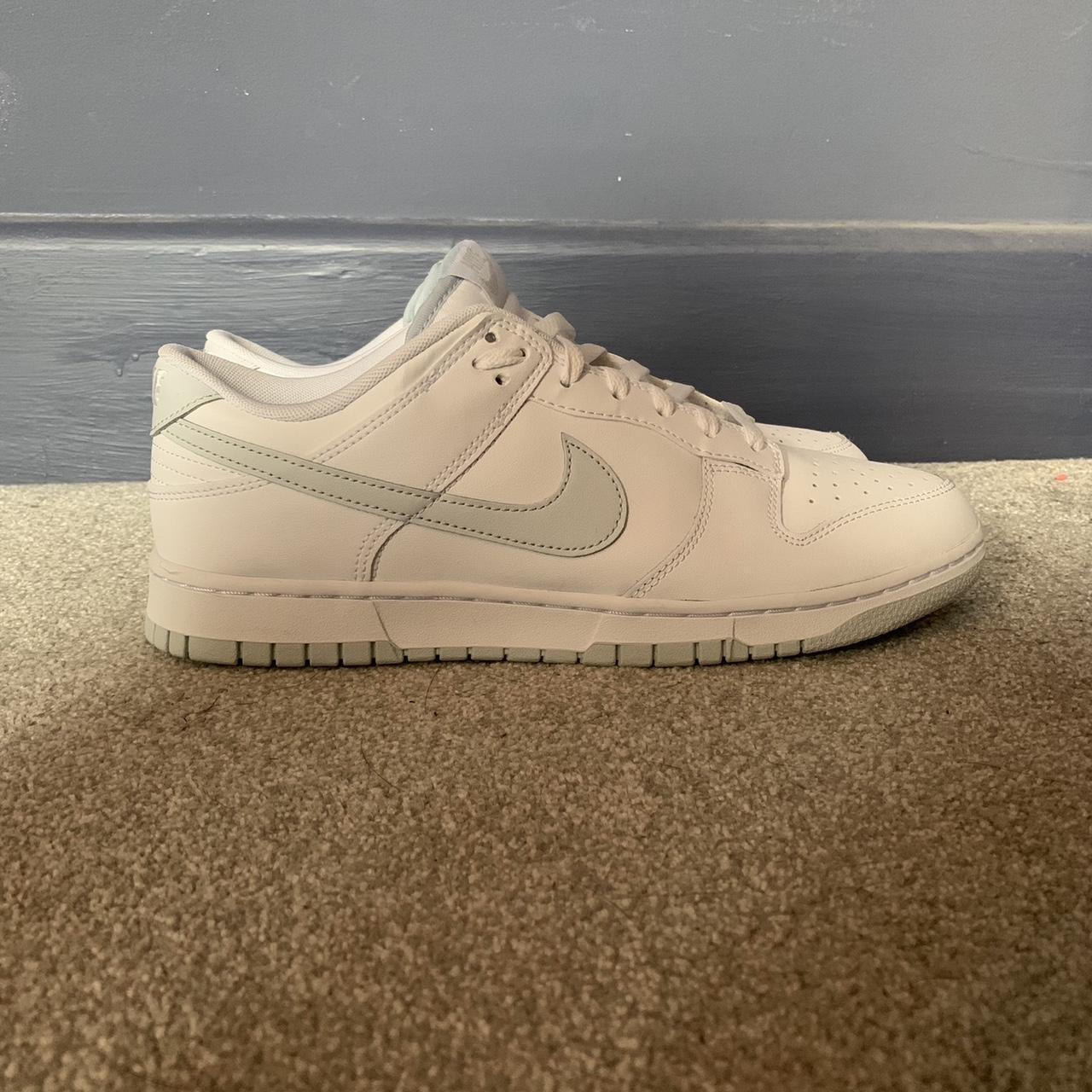 Nike Dunk Low Retro White Pure Platinum Brand New... - Depop