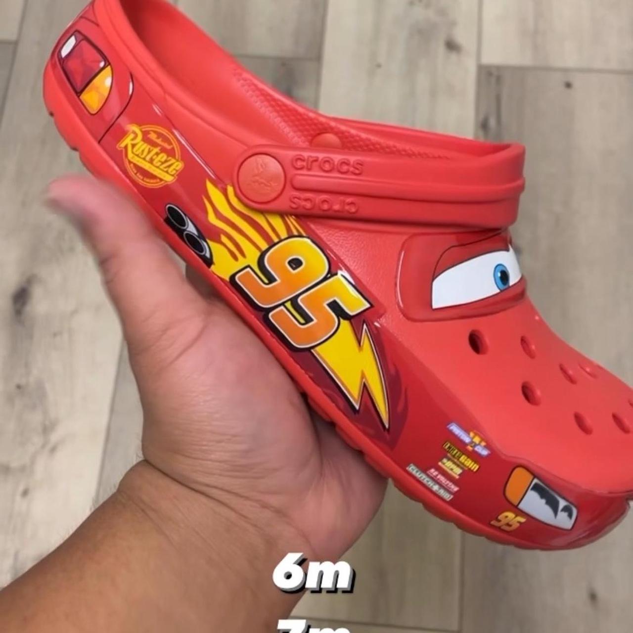 Lightning McQueen Crocs ⚡️ 6m 7m Brand new... - Depop