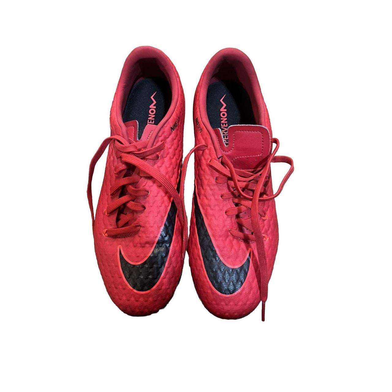 Nike Hypervenom Phelon III mens FG soccer cleats Red... - Depop