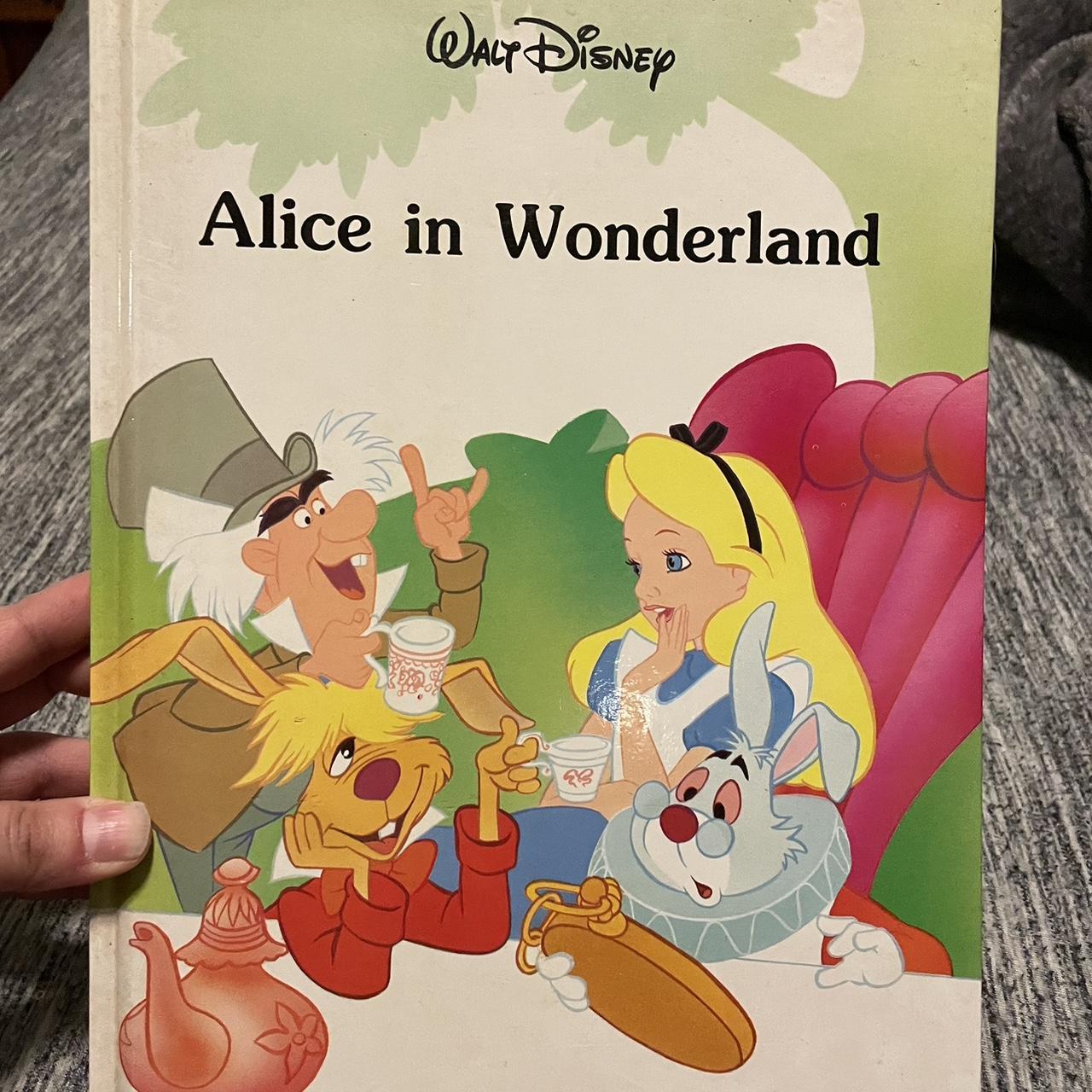 Disneys Alice in wonderland big children’s book it... - Depop