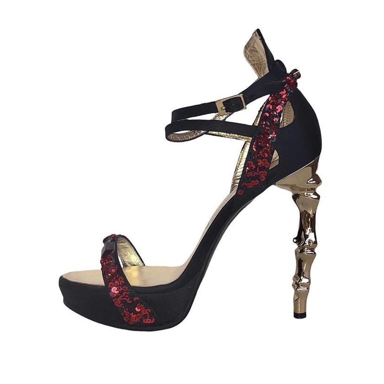 Dsquared fall 2010 bone heels size 38 in very good... - Depop