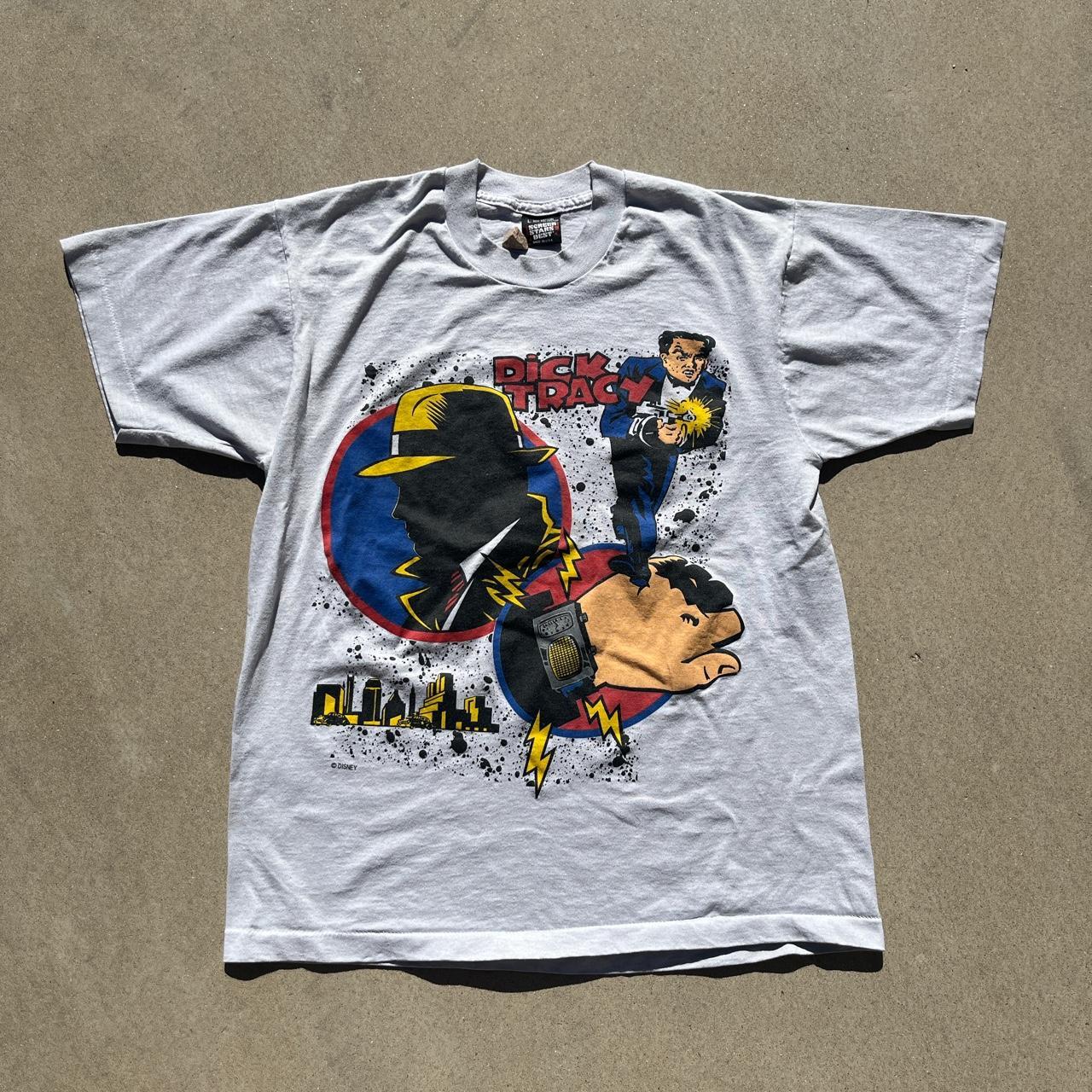 Super sick Dick Tracy shirt very rare shirt L Made... - Depop