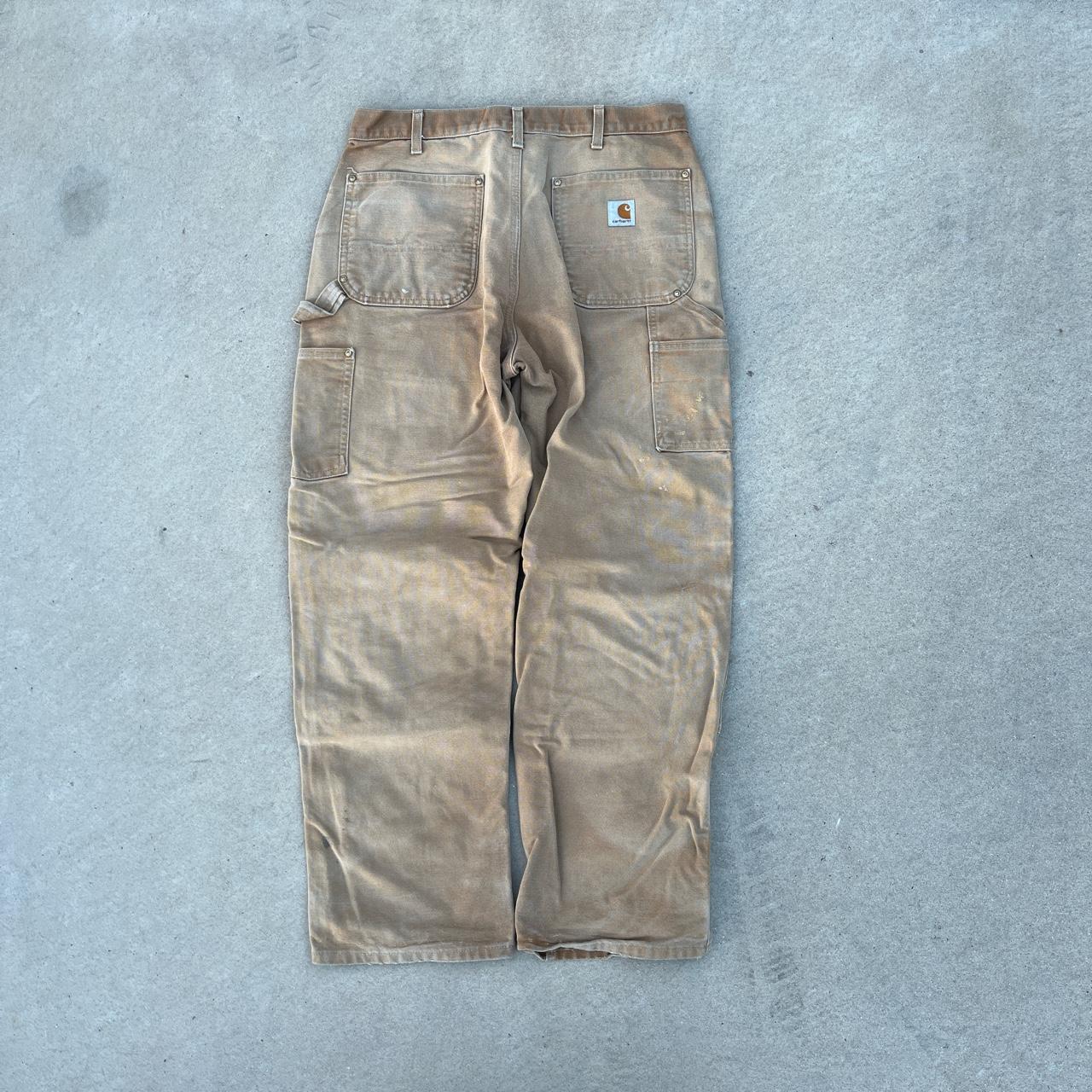 Insane Vintage Carhartt double knees perfect fit of... - Depop