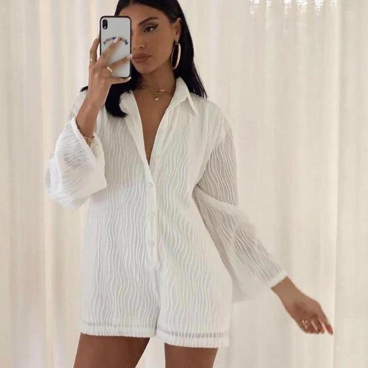 Princess Polly romper Super cute, long sleeve... - Depop